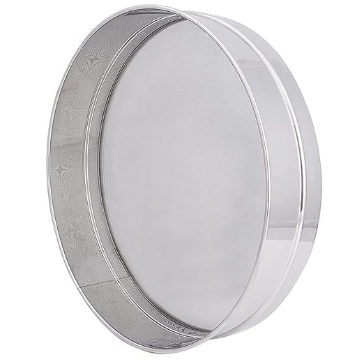 Buy Stainless Steel Atta Chalni Channi/Flour Sieve ONE Piece Chalni ...