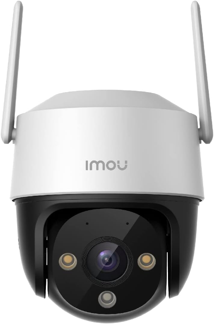 Imou 1080P WiFi Pan/Tilt Camera, FullColor, IR 30 MT, Siren and White ...