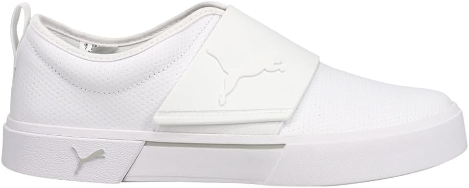 Amazon.com | PUMA Men's EL Rey 2 Trainers, Leather PUMA White Grey ...