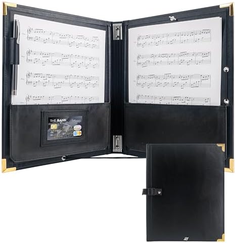 Amazon.com: GraduatePro Elastic Music Sheet Holder 9.5" x 12" PU ...