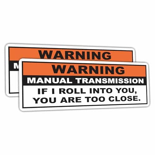 Amazon.com: (2 pcs) Warning Funny Vinyl Decal Bumper Sticker For JDM ...