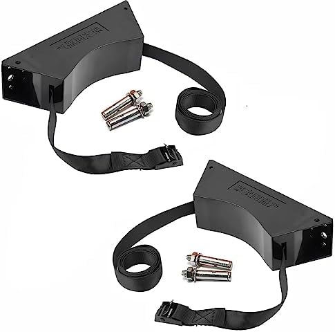 Amazon.com: HDYEGIOU 4Pcs Cylinder Wall Mounted Bracket,Propane Tank ...