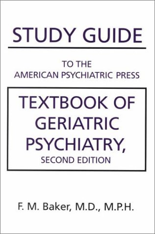Amazon.com: Study Guide to the American Psychiatric Press Textbook of ...