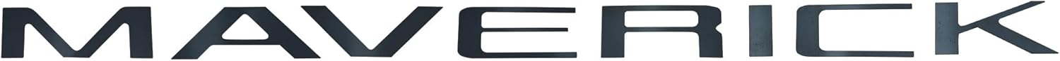 Amazon.com: Putco Ford Maverick Tailgate Lettering Kit - Black Platinum ...