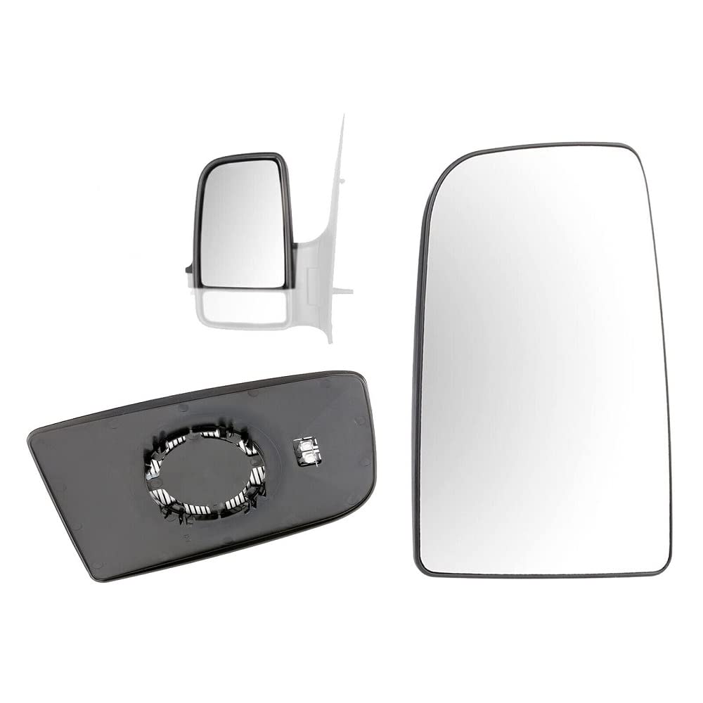 Convex Left Side, UK Passenger Side Wing Mirror Glass Heated FOR ...