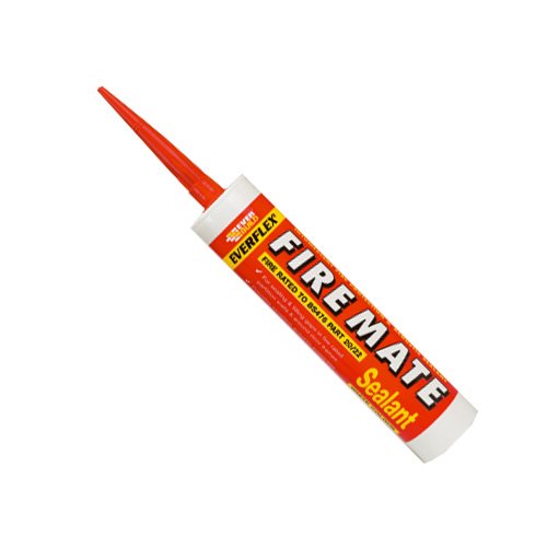 Everbuild Fire Mate Intumescent Acrylic Sealant White 300ml Box of 25 ...