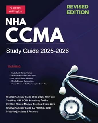 NHA CCMA Study Guide 2025-2026: All in One Test Prep NHA CCMA Exam Prep ...