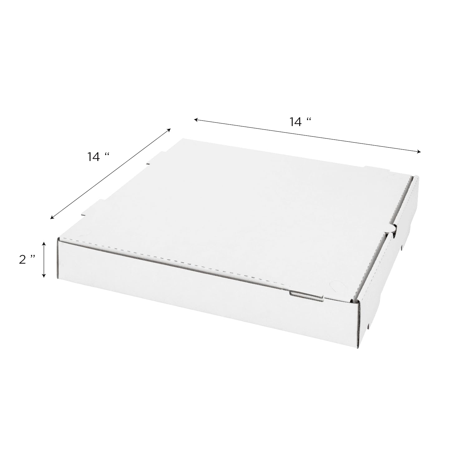 Snapklik.com : Karat White Pizza Boxes - Grease-Resistant Corrugated ...
