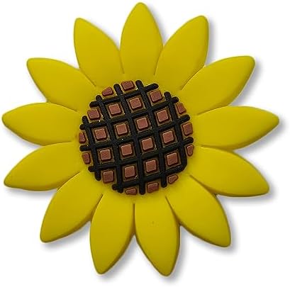 Super Cute Yellow Sunflower - Charms For Crocs/Shoes - Plant Garden ...