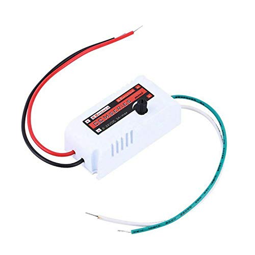 WHIZZO 2X(6V 12V 24V DC 3A PWM DC Mini Motor Speed Controller Module ...