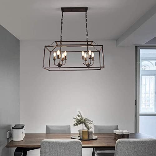 UNITARY Farmhouse Chandelier, Pendant Lights Kitchen Island, Kitchen ...