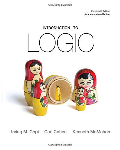 Amazon | Introduction to Logic (Spiral Bound) | Copi / Cohen / Mcmahon | Philosophy