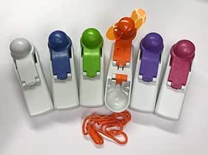 Amazon.com: Flip Fan, Hand held Battery Operated (Lime Green) : Home ...