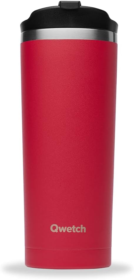 SLOSH Mug Isotherme Tasse Thermos Café Thé à emporter Double Paroi Acier Inoxydable Tasse de ...