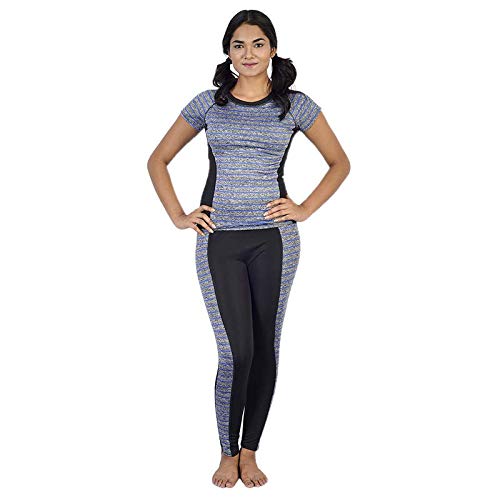 Wardrobe Malfunction Regular Fit Strechable Cotton/Spandex Sports Set ...