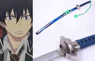 Kpop Demon Hunters Weapons Blue Exorcist Sword Replica - Real Steel ...