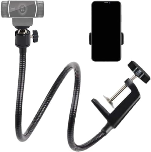 Amazon.com: InnoGear Webcam Stand with Phone Mount, Desk Camera Arm ...