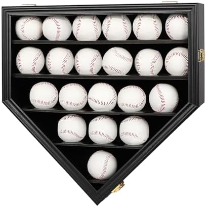 Amazon.com: Baseball Display Case, Large Baseball Holder, Shadow Box ...