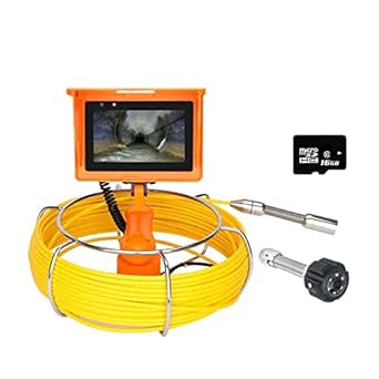 Caméra vidéo d'inspection de tuyau d'égout poche DVR Enregistrement ...