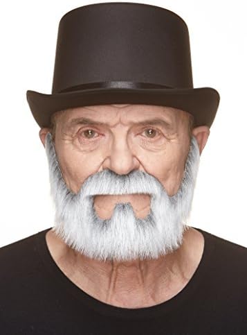 Amazon.com: Mustaches Self Adhesive Fake Beard, Novelty, On Bail False ...
