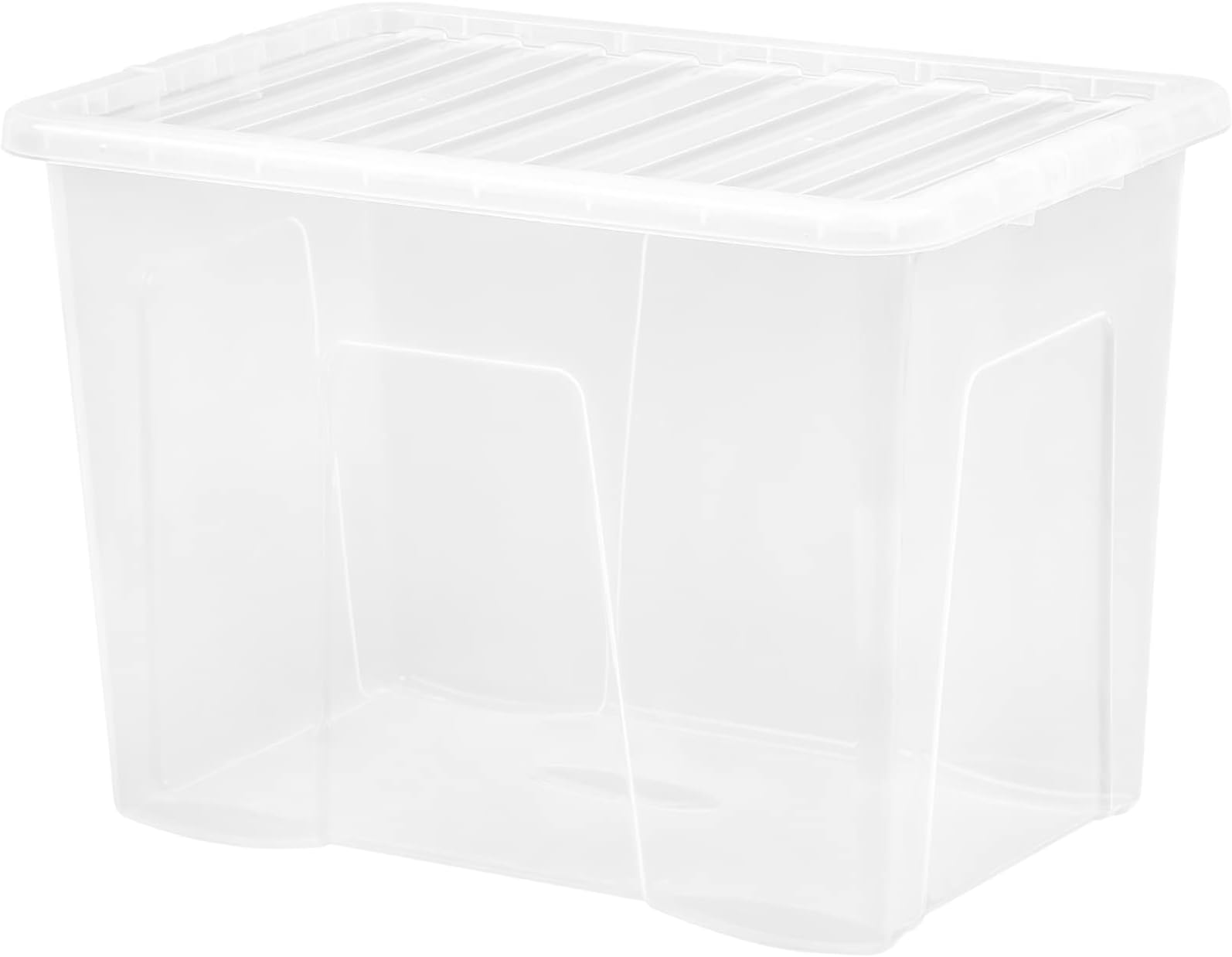 Whatmore CRYSTAL 80L BOX & LID CLEAR 11315 : Amazon.co.uk: Home & Kitchen