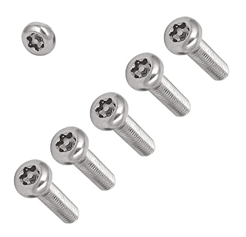 TERF M4 X 10mm Pan Head Security Torx Machine Screws M4 (4mm) X 10mm ...