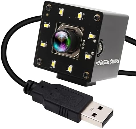 Amazon.com: IFWATER USB Camera 120fps 4K Autofocus IR USB Camera Day ...