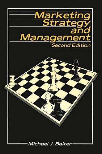 Marketing Strategy and Management: Michael J. Baker: 9780333576434 ...