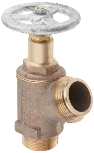 Dixon CPV150F Cast Brass Chicago Pattern Valve, 1-1/2" NPT Male Inlet x ...