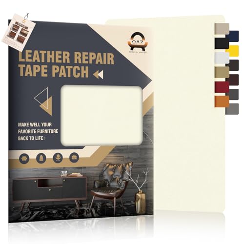 Leather Repair Patch Tape, 9"x 11" Self Adhesive Leather Repair Tape ...