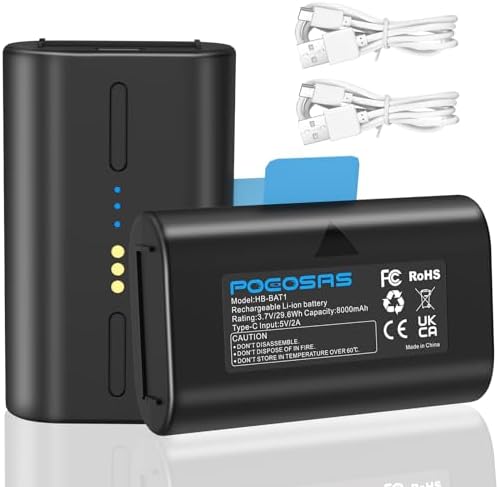 Amazon.com : anegine Extra Outdoor Camera Battery Pack 8000mAh with ...