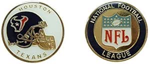 Amazon | Houston Texans Collectible NFL Challenge Coin Logo Poker ...
