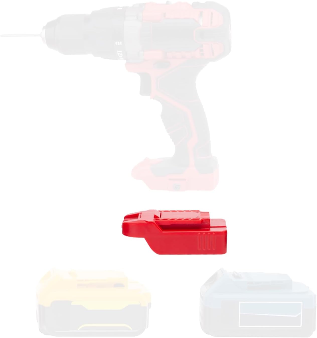 Amazon.com: Adapter for Bauer 20v Max Cordless Tools, Compatible with ...