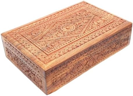Buy India Trend Beautiful Handmade Sheesham Wooden Decorative Shringar ...