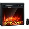 Amazon.com: Giantex 18" Electric Fireplace Insert Heater, Wall Recessed ...