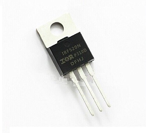 Generic 10pcs New IRF520 IRF520N Power MOSFET TO-220 IR NEW : Amazon.in ...