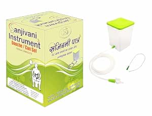 Swadarshan PVC Enema Pot for Home use with Instruction | Enima home kit ...