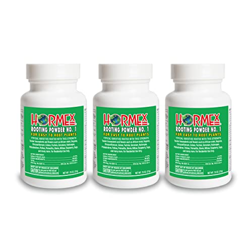 Hormex Rooting Powder #1 (3 Pack) - Rooting Hormone for Easy to Root ...