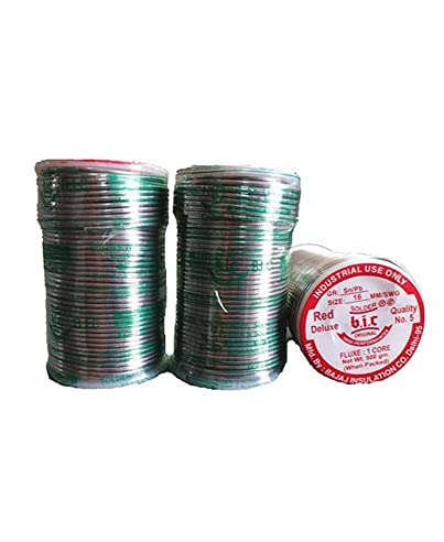 Naturewrap BIC Solder wire 750 Gm Rosin core Tin|Lead (16Swg, Red ...