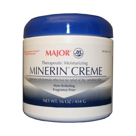 Amazon.com: Major Therapeutic Moisturizing Minerin Creme 16oz for Dry ...