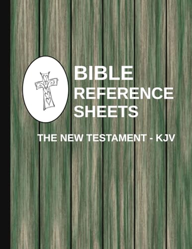 Snapklik.com : Bible Reference Sheets - The New Testament
