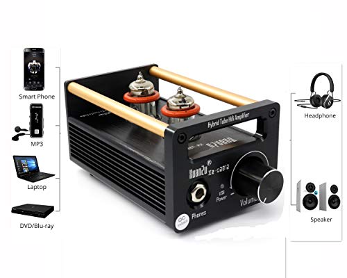 ICQUANZX HiFi Tube USB DAC Decoder+Headphone Amplifier，Class A 2P2 Tube ...