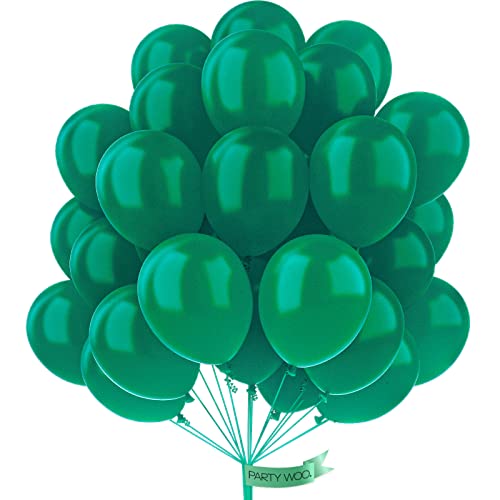 Snapklik.com : Emerald Green Balloons, 50 Pcs 12 Inch Pearl Emerald ...