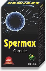 Buy Spermax Capsules | 60 Capsules | Ayurvedic Wellness Supplement for Men | With Traditional ...