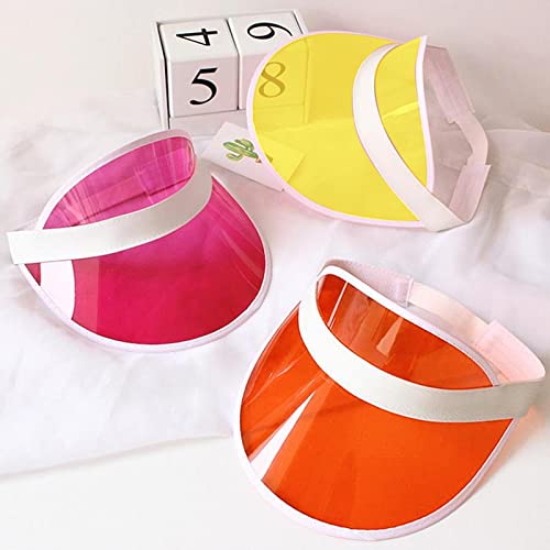 MUNSKT 6PCS Plastic Visors Pub Golf Fancy Dress Accessories, Assorted ...