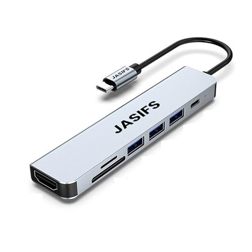 7-in-1 Type-C Docking Station | Multiport USB-C Hub with 4K HDMI, USB 3 ...