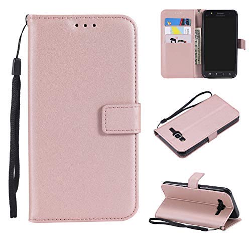 Amazon.com: Leather Wallet Phone Case for Samsung Galaxy J3 V/J 3 2016 ...