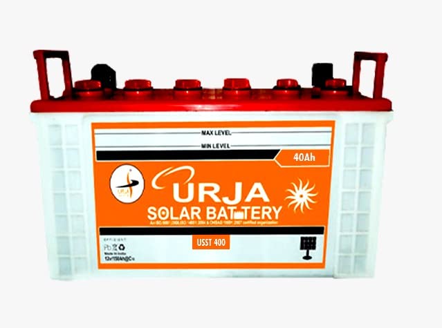 Urja Solar Tubular USST400 (40Ah/12VDC) C10 Solar Battery for Home ...