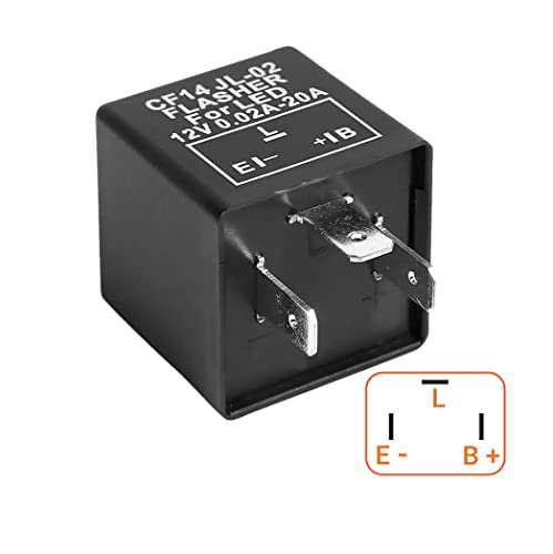 New 3-Pin CF-14 CF14 EP35 Adjustable LED Electronic Flasher - Want It All