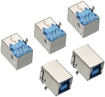 USB Type B Female Connector 10PCS USB 2.0 Type B Female Connectors - 4 ...